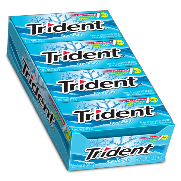 Trident evup Fresh Mint x 18piezas - Mondelez Peru