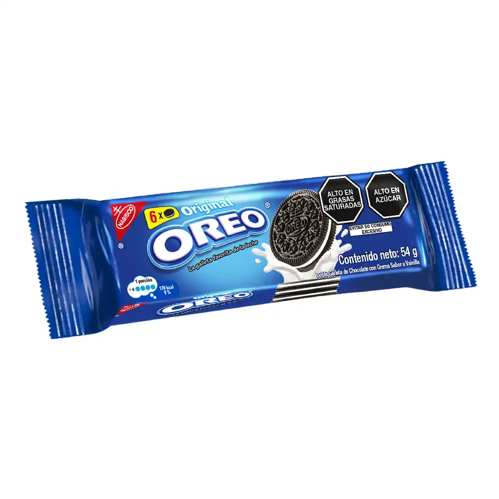Oreo Regular Maquila x 6 Unds 54gr - Mondelez Peru